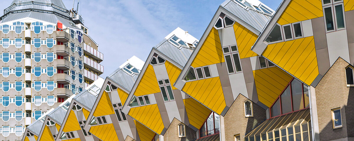 Checking out Cube Houses | Stayokay